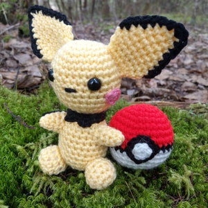 Chibi Pichu Pokemon Pattern - Etsy