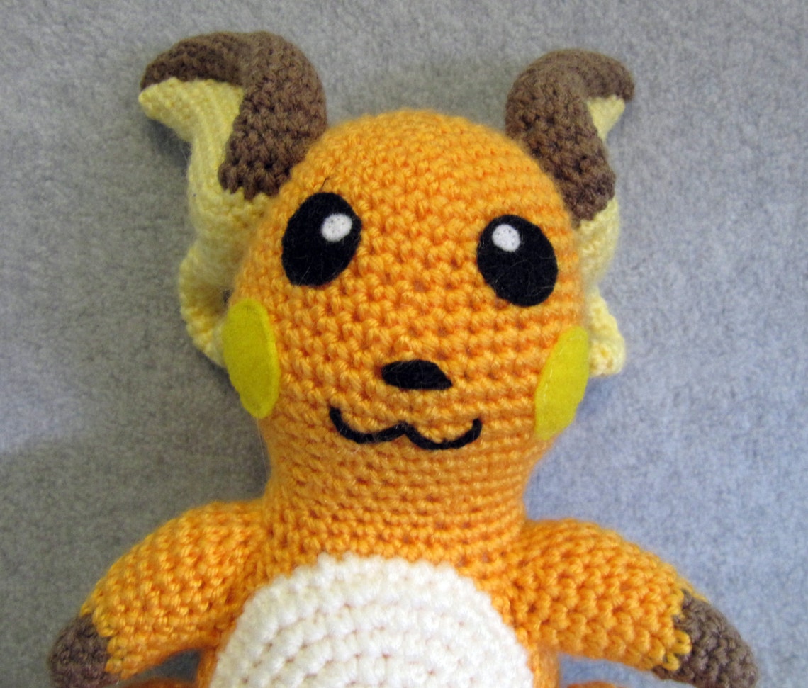 Raichu Pokemon Pattern - Etsy