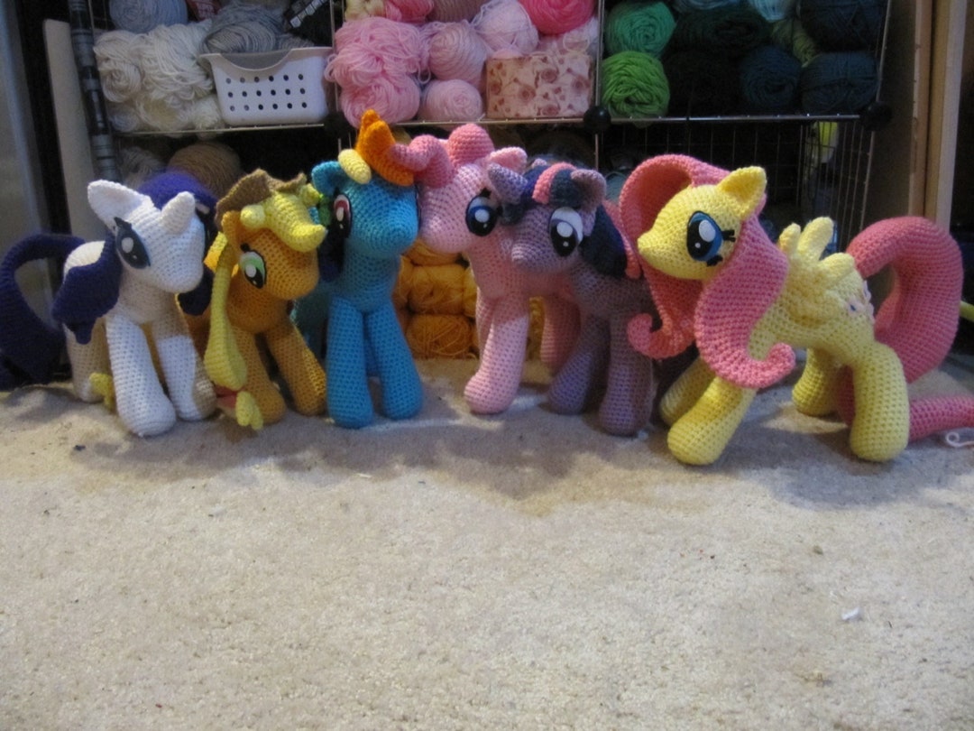 6-in-1 My Little Pony Pattern Bundle - Mane 6 - Etsy