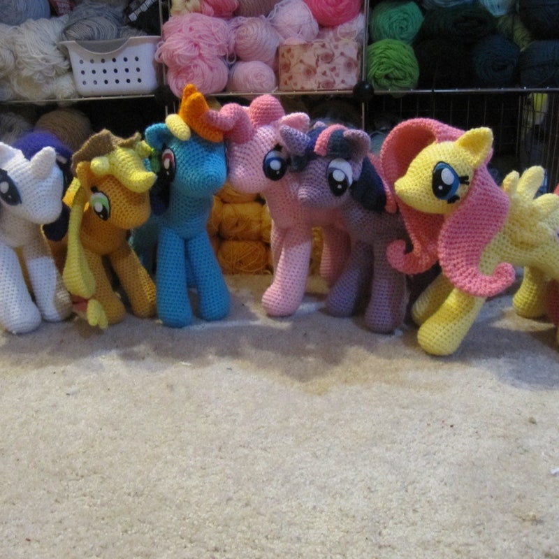 My Little Pony Crochet Pattern - Etsy