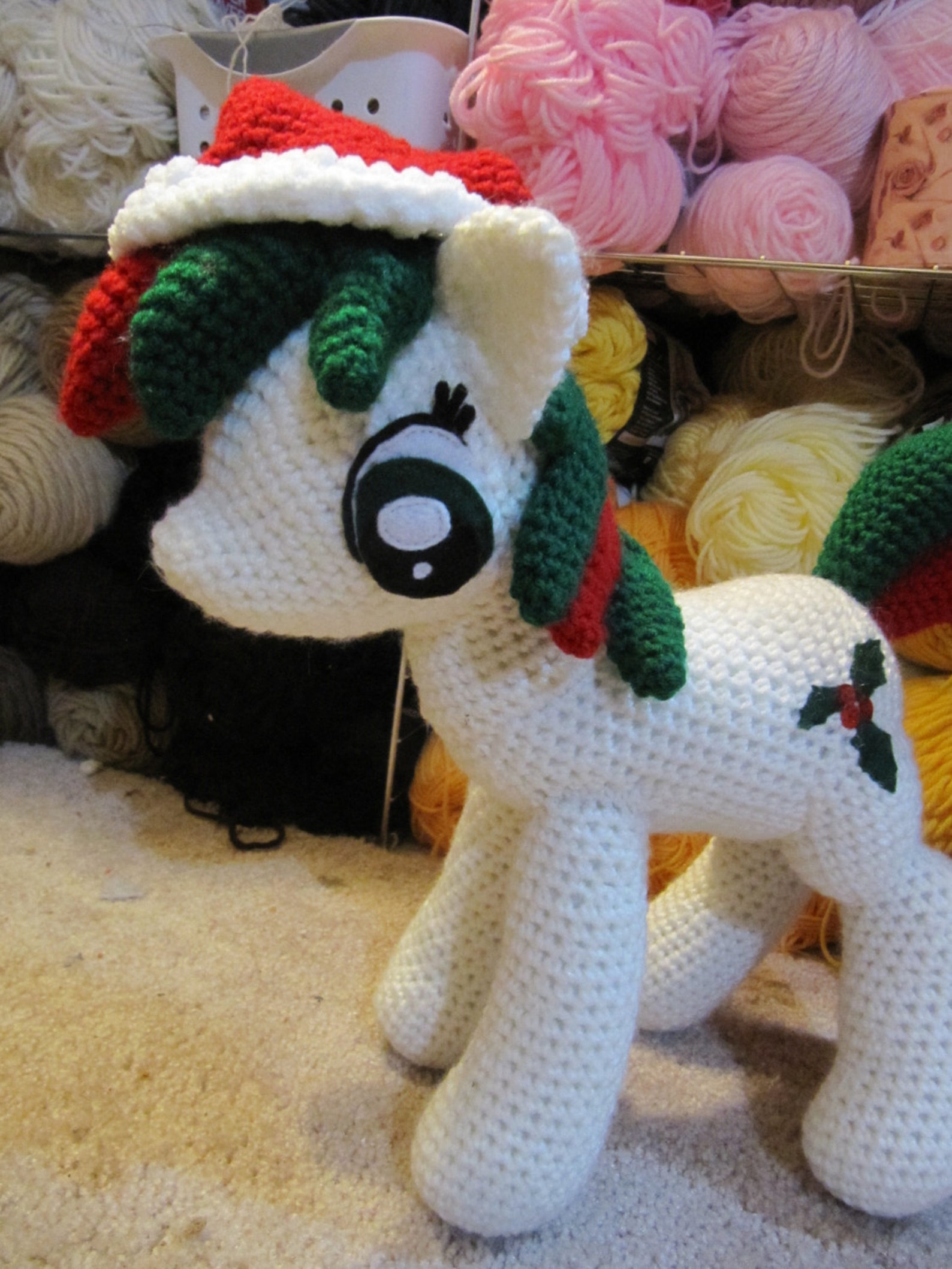 Holly Berry Pattern My Little Pony - Etsy
