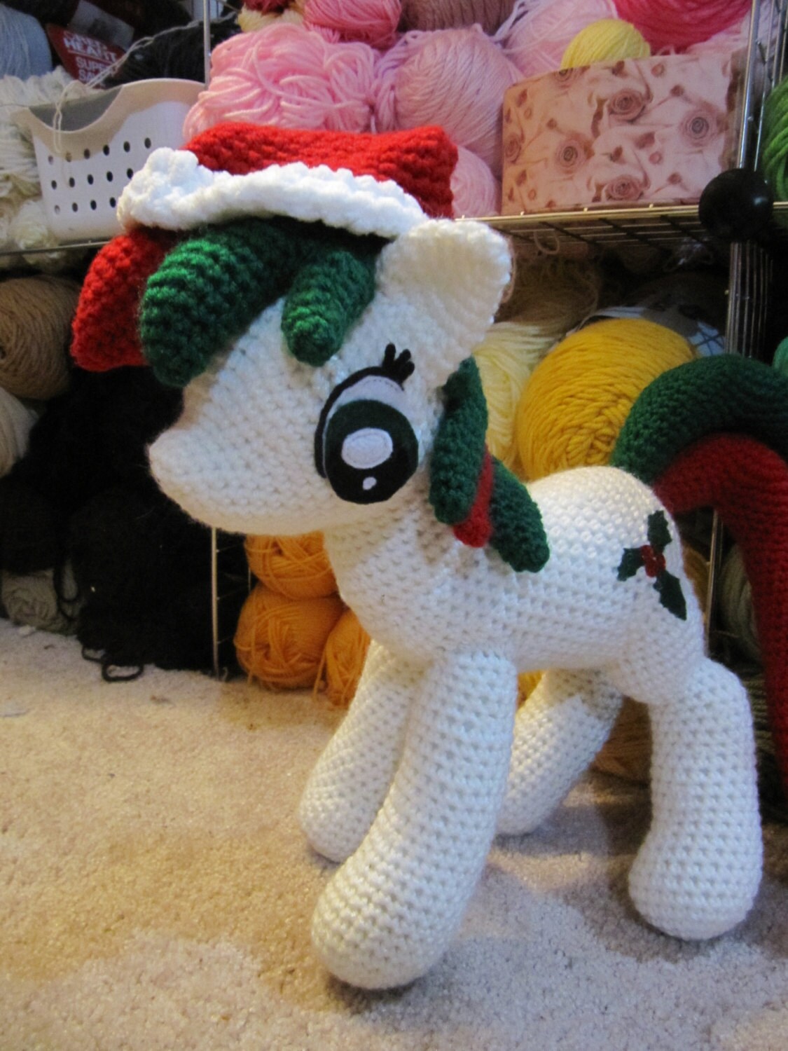 Holly Berry Pattern My Little Pony - Etsy