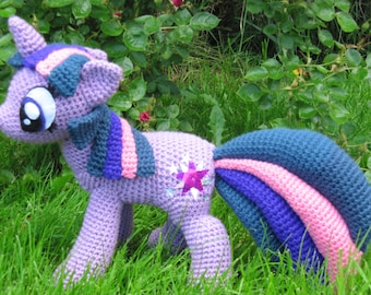 Princess Twilight Sparkle Pattern My Little Pony | Etsy