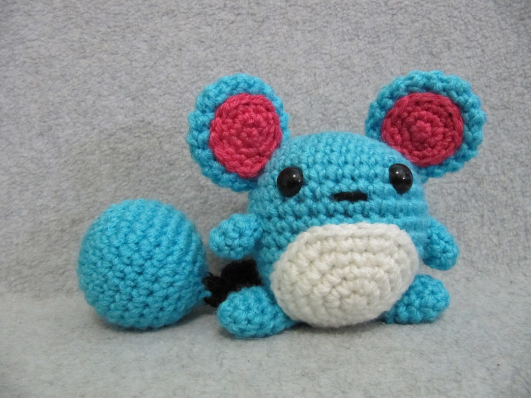 Chibi Marill Pokemon Pattern - Etsy