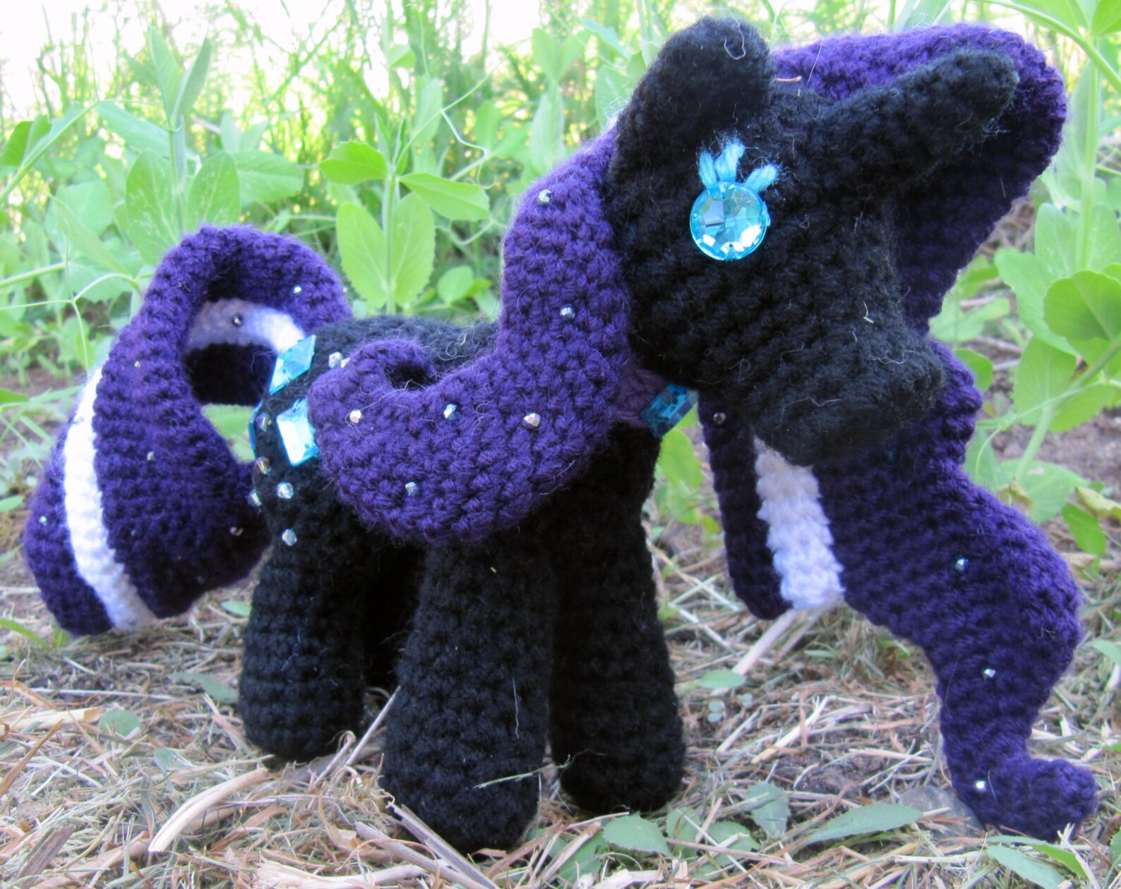 Chibi Nightmare Rarity Pattern - My Little Pony - Etsy