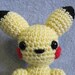 Chibi Pikachu Pokemon Pattern - Etsy