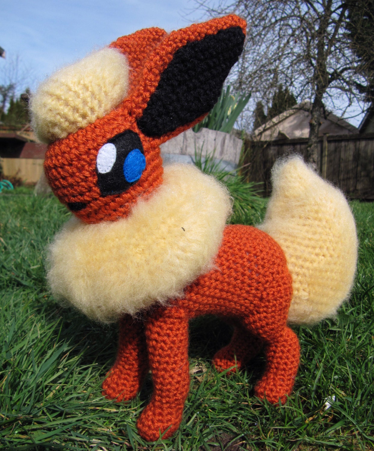 Flareon Pokemon Pattern - Etsy