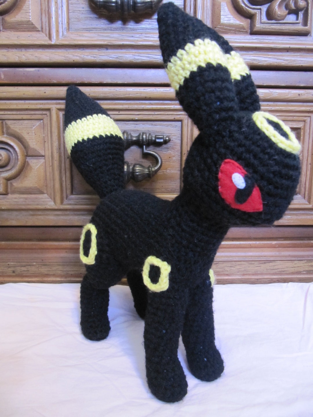 Umbreon Crochet Pattern Free Umbreon Crochet Pattern 53stitches
