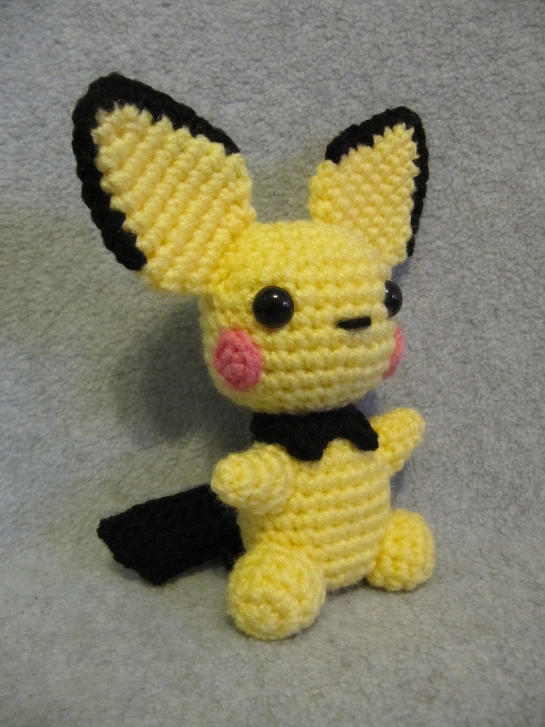 Chibi Pichu Pokemon Pattern - Etsy