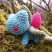 Chibi Ivysaur Pokemon Pattern - Etsy