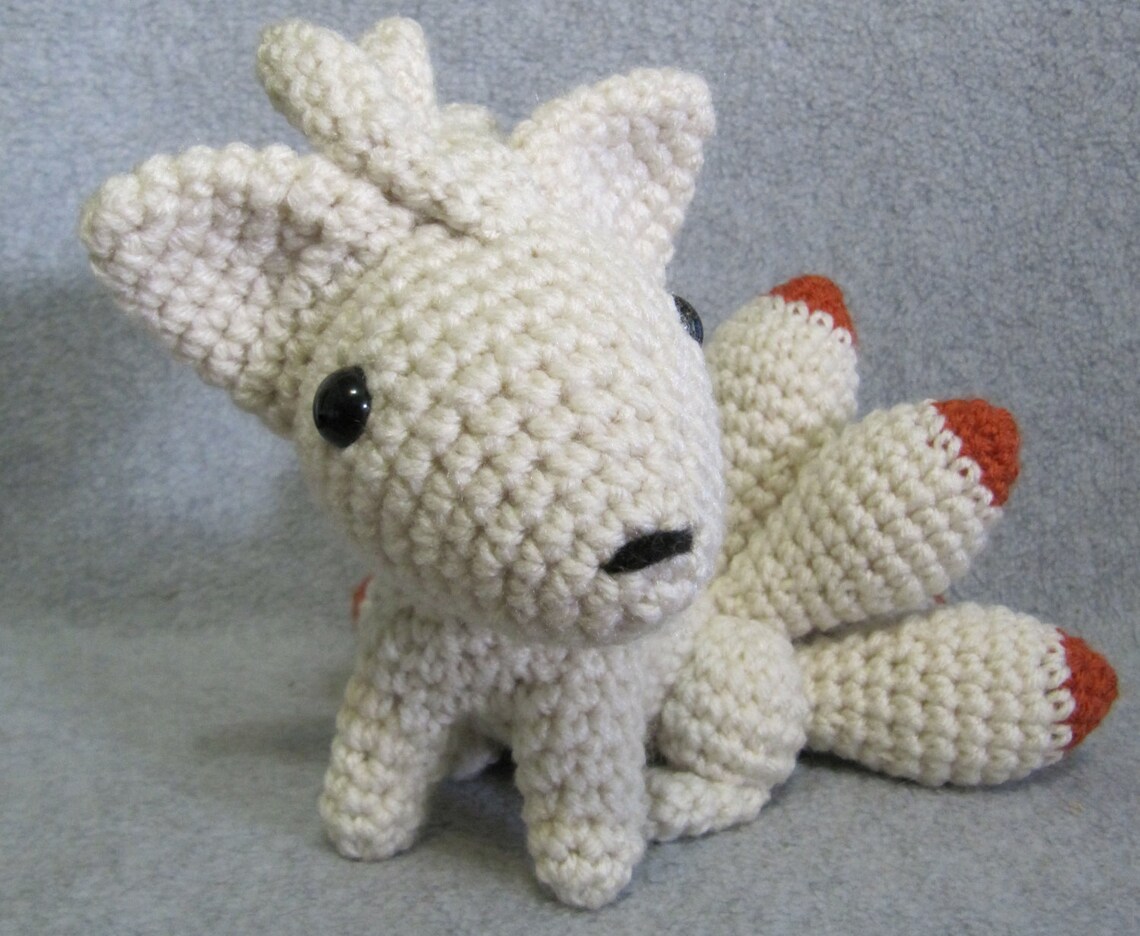 Chibi Ninetails Pokemon Pattern | Etsy