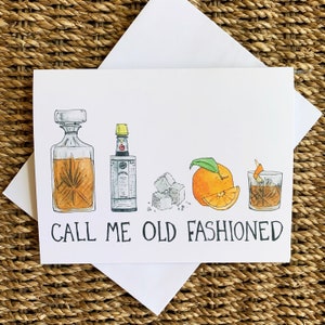 Call Me Old Fashioned Greeting Card / Individual or Card Pack - Etsy