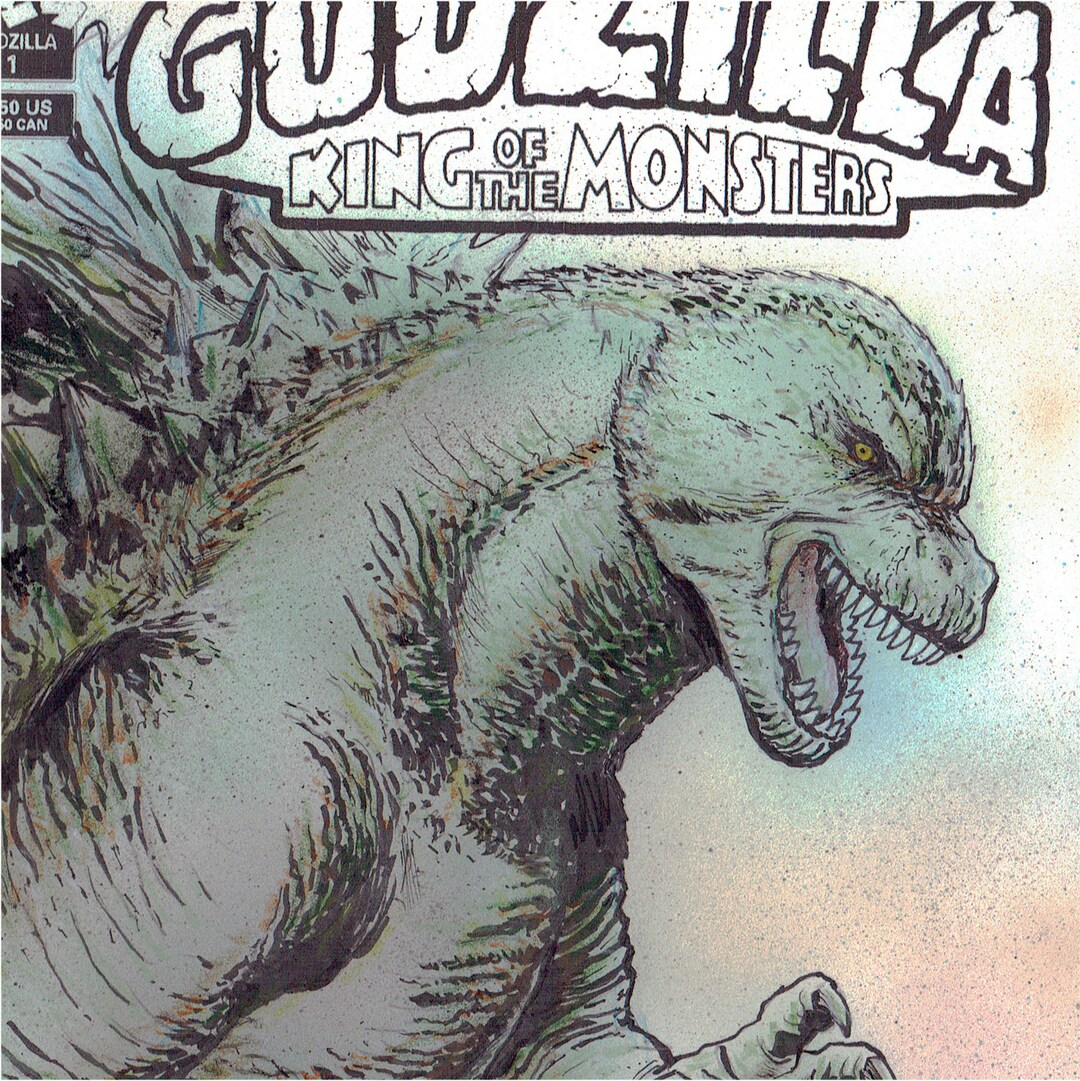GODZILLA Minus One / Godzilla #1 Blank Sketch Cover - Etsy