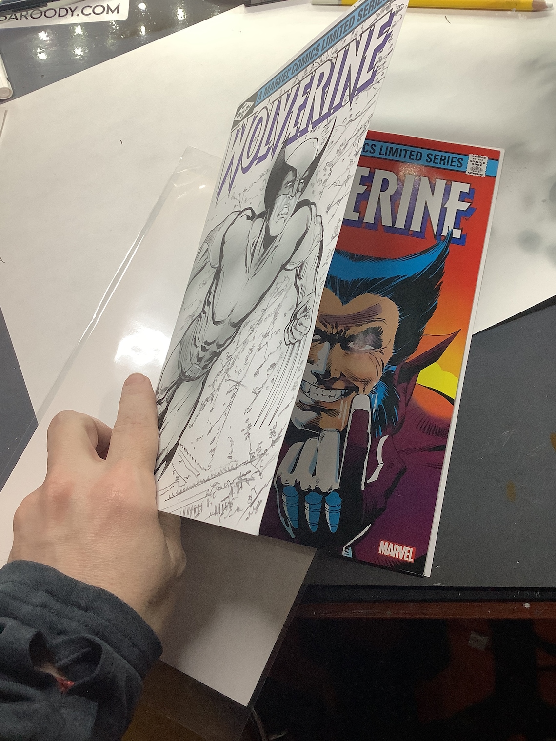 WOLVERINE # 1 Blank Sketch Cover / Frank Miller Series - Etsy