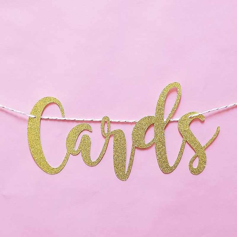 Card Box Sign - Etsy