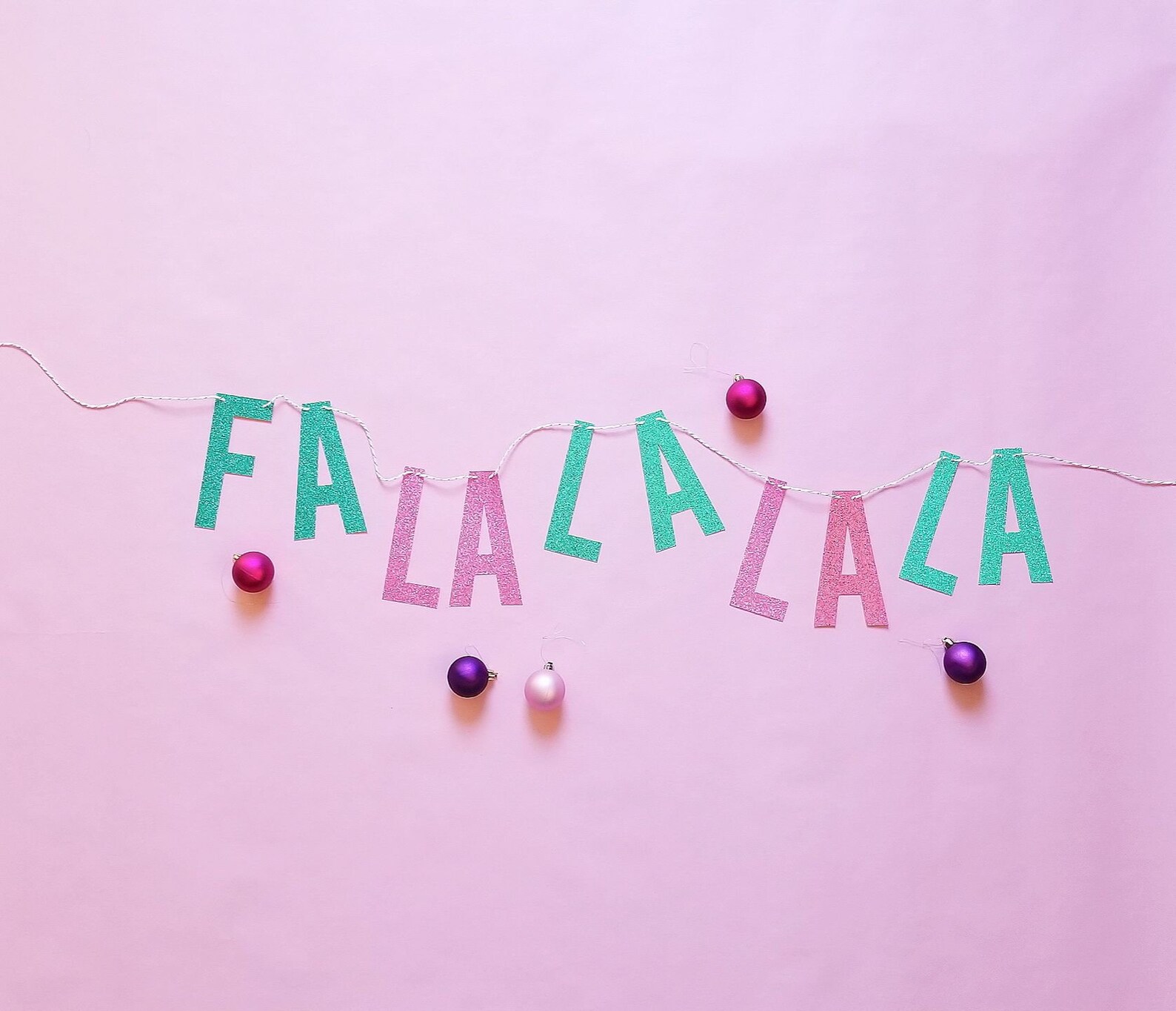 FALALALALA banner-Christmas banner-holiday banner-party | Etsy