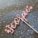 Scorpio Cake Topper Zodiac Cake Topper Scorpio Party Decor Birthday ...