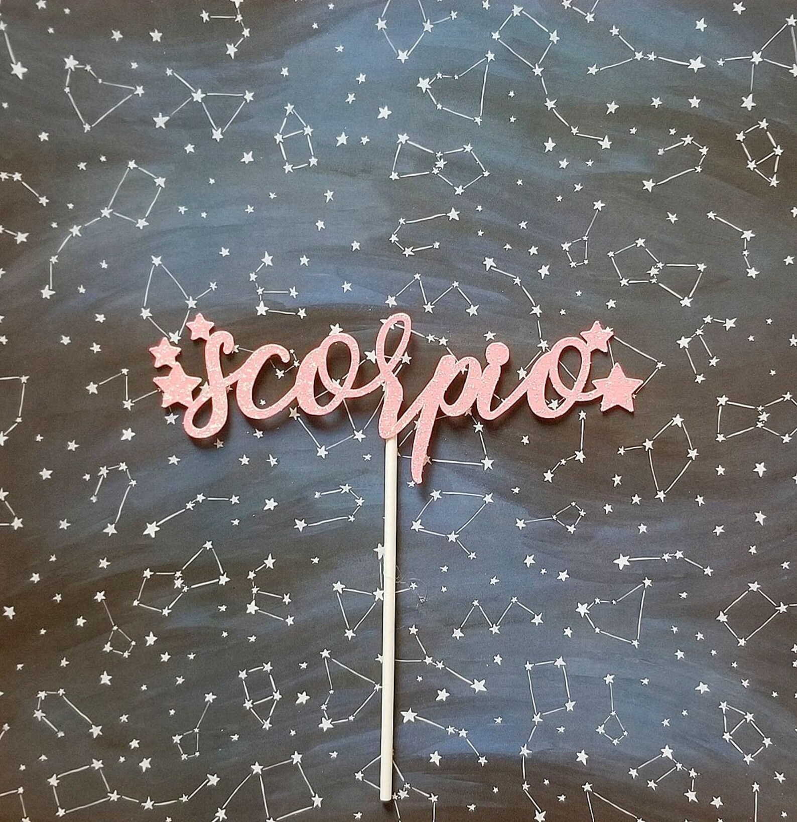 Scorpio Cake Topper Zodiac Cake Topper Scorpio Party Decor - Etsy
