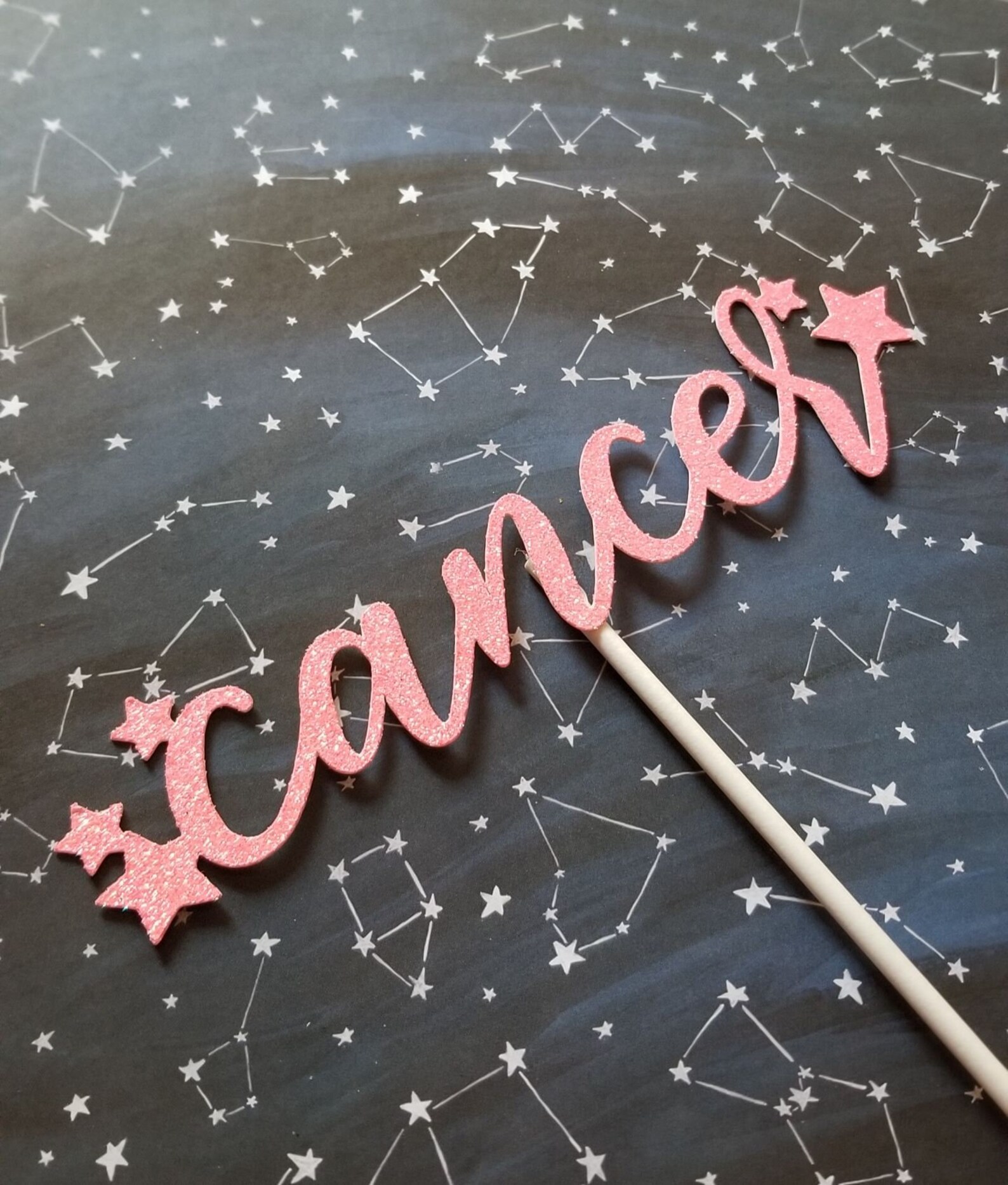 Cancer Cake Topper Zodiac Cake Topper Cancer Party Decor - Etsy