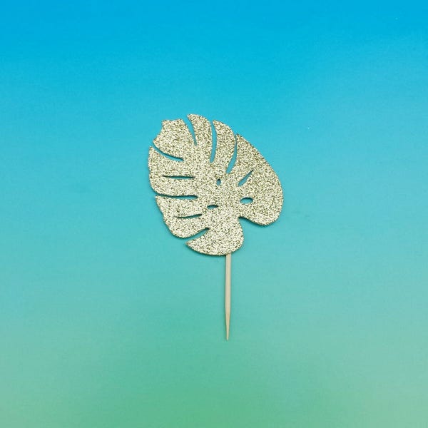 Monstera Leaf Cake - Etsy
