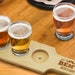 Personalized Beer Flight Set Beer Paddle and 4 Beer Tasting - Etsy