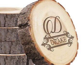 Live Edge, Walnut Coasters - Etsy