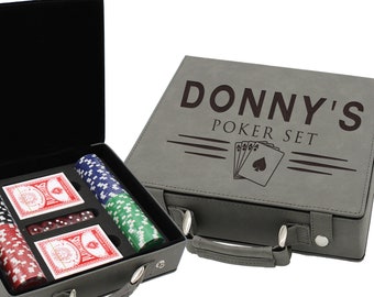 Custom Poker Set - Etsy