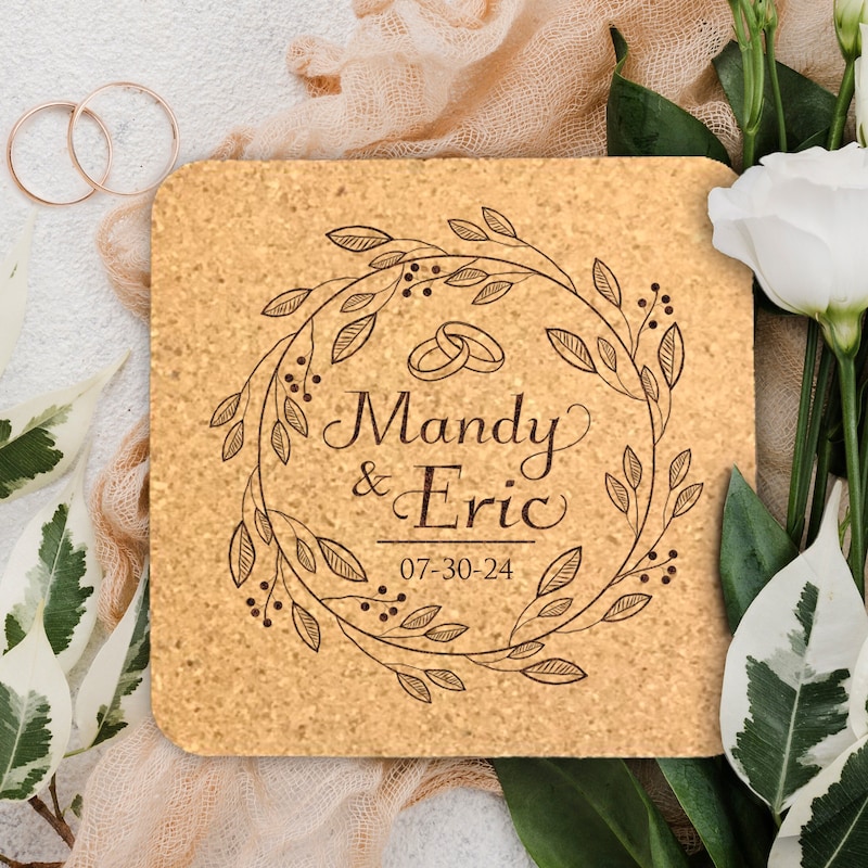 Wedding Coasters - Etsy