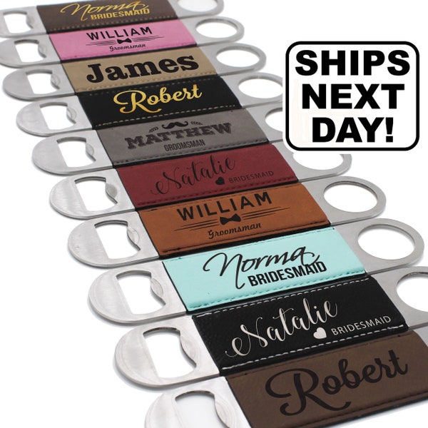 Personalized Flat Bar Bottle Opener - Etsy