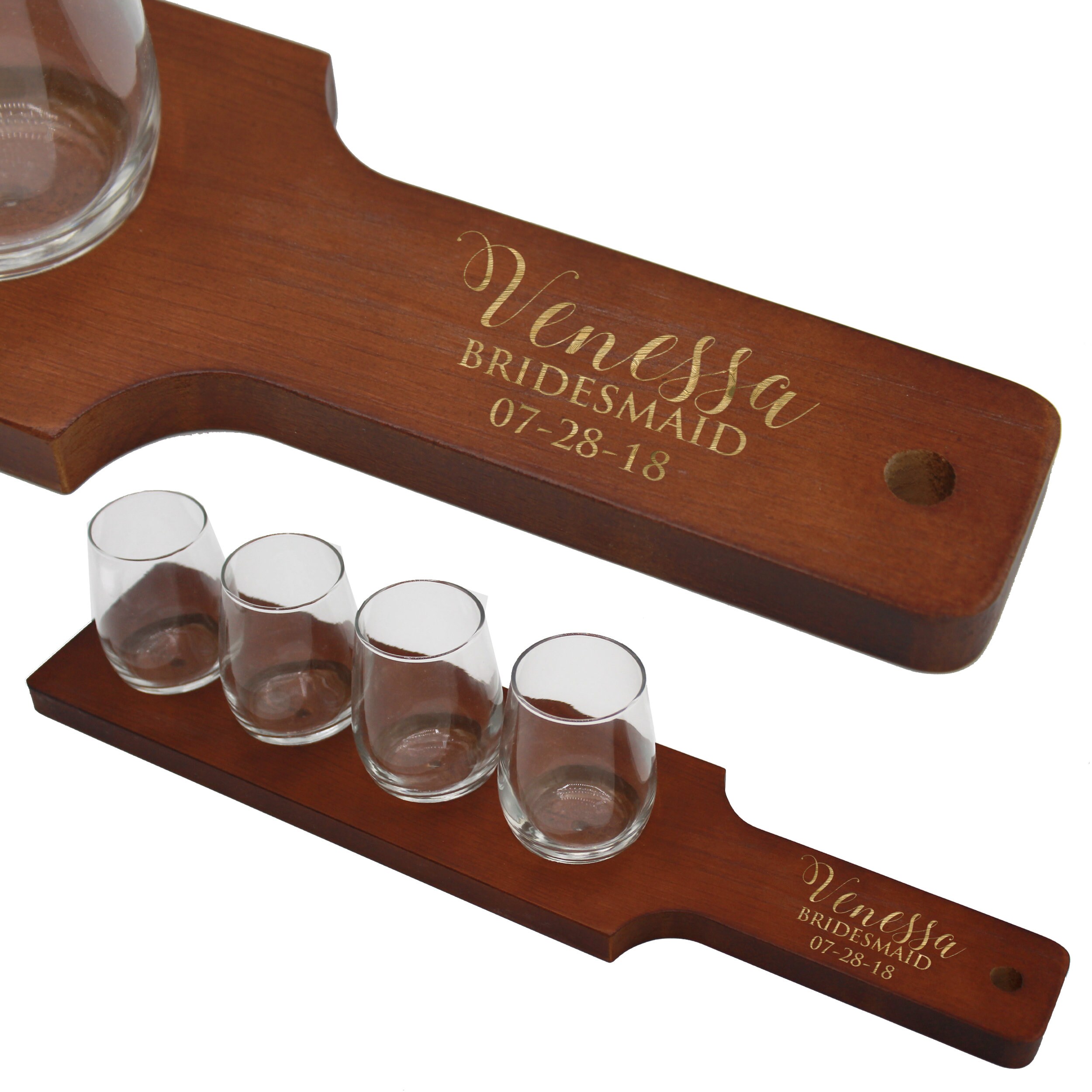 Custom Wine Tasting Set Engraved Wine Flight Monogrammed | Etsy