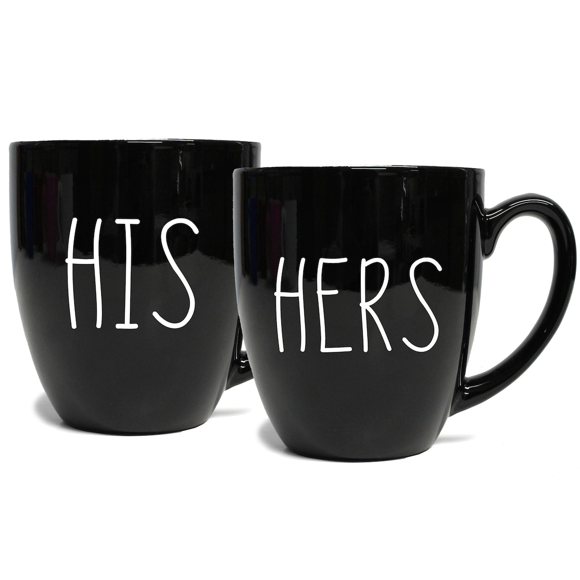 His and Her Coffee Mugs His and Her Coffee Cups His and Hers | Etsy