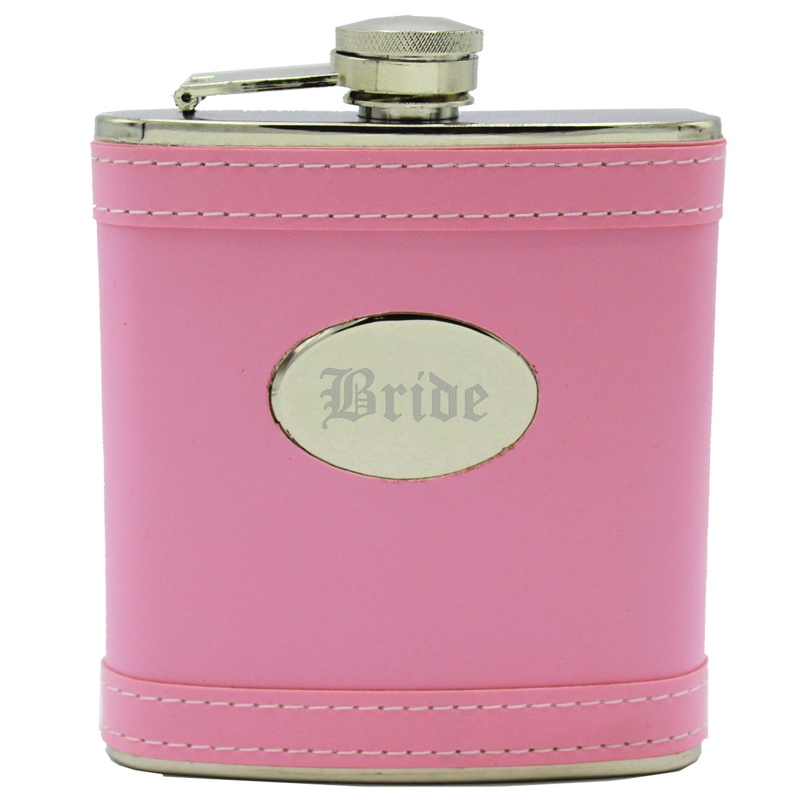 Personalized Pink Flask, Engraved Pink Flask for Girls, Custom Pink ...