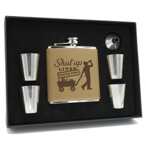 Funny Flask Personalized, Funny Flask for Woman Men, Flasks With Funny ...
