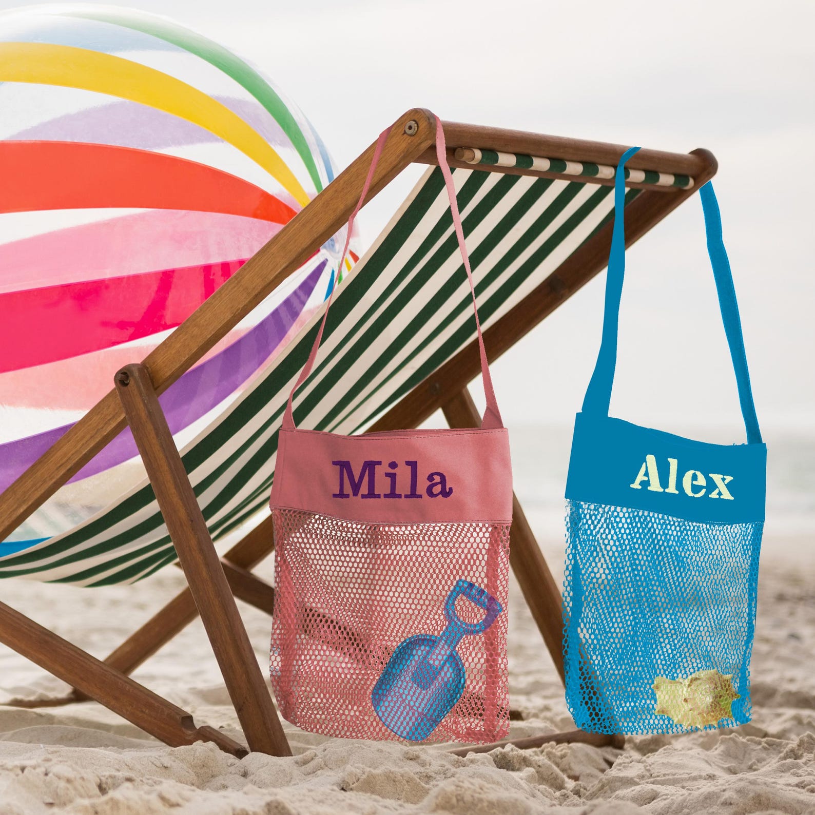 Seashell Collection Bag, Beach Gifts, Personalized Vacation Gifts, Sea ...