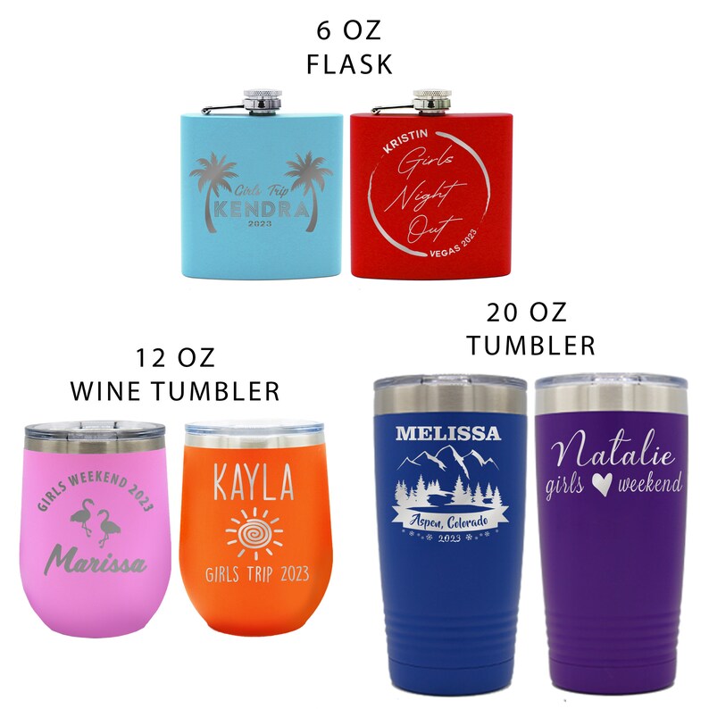 Girls Trip Tumbler Custom Girls Weekend Cup Personalized - Etsy