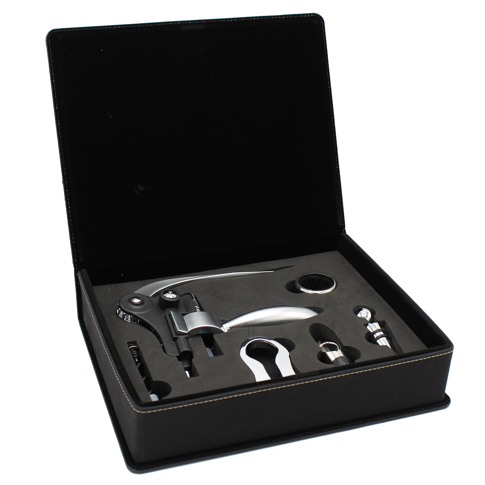 Wine Gift Set Wine Tools 5pc Wine Opener Set Personalized - Etsy