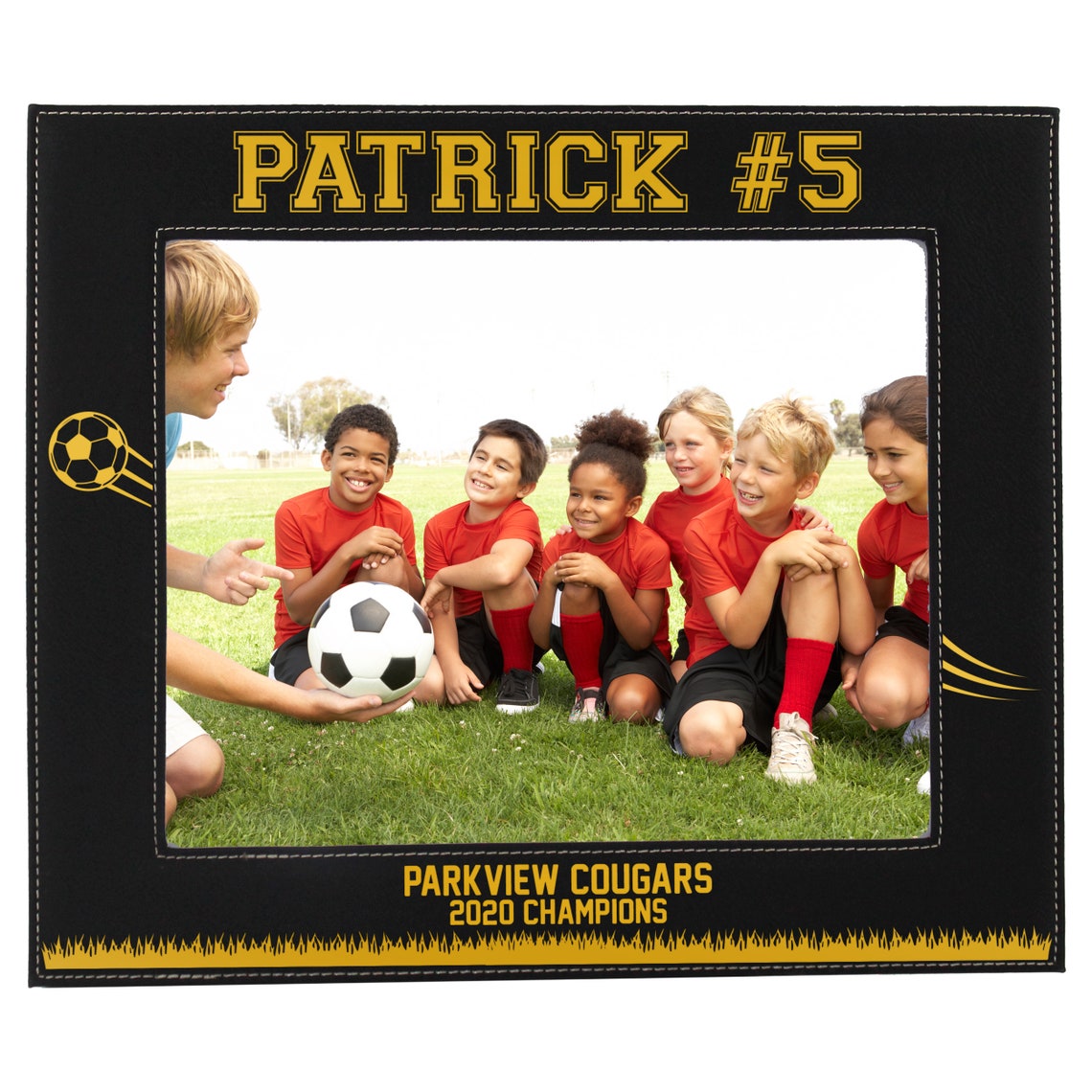 Personalized Soccer Picture Frame Soccer Gift for Boys | Etsy