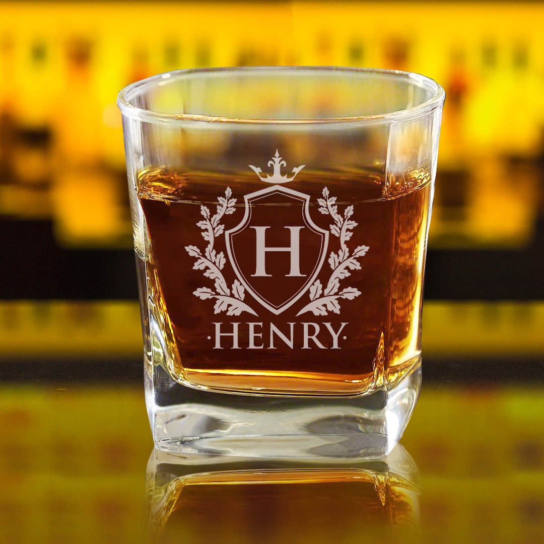 Personalized Old Fashioned Glasses, Custom on the Rocks Glasses ...