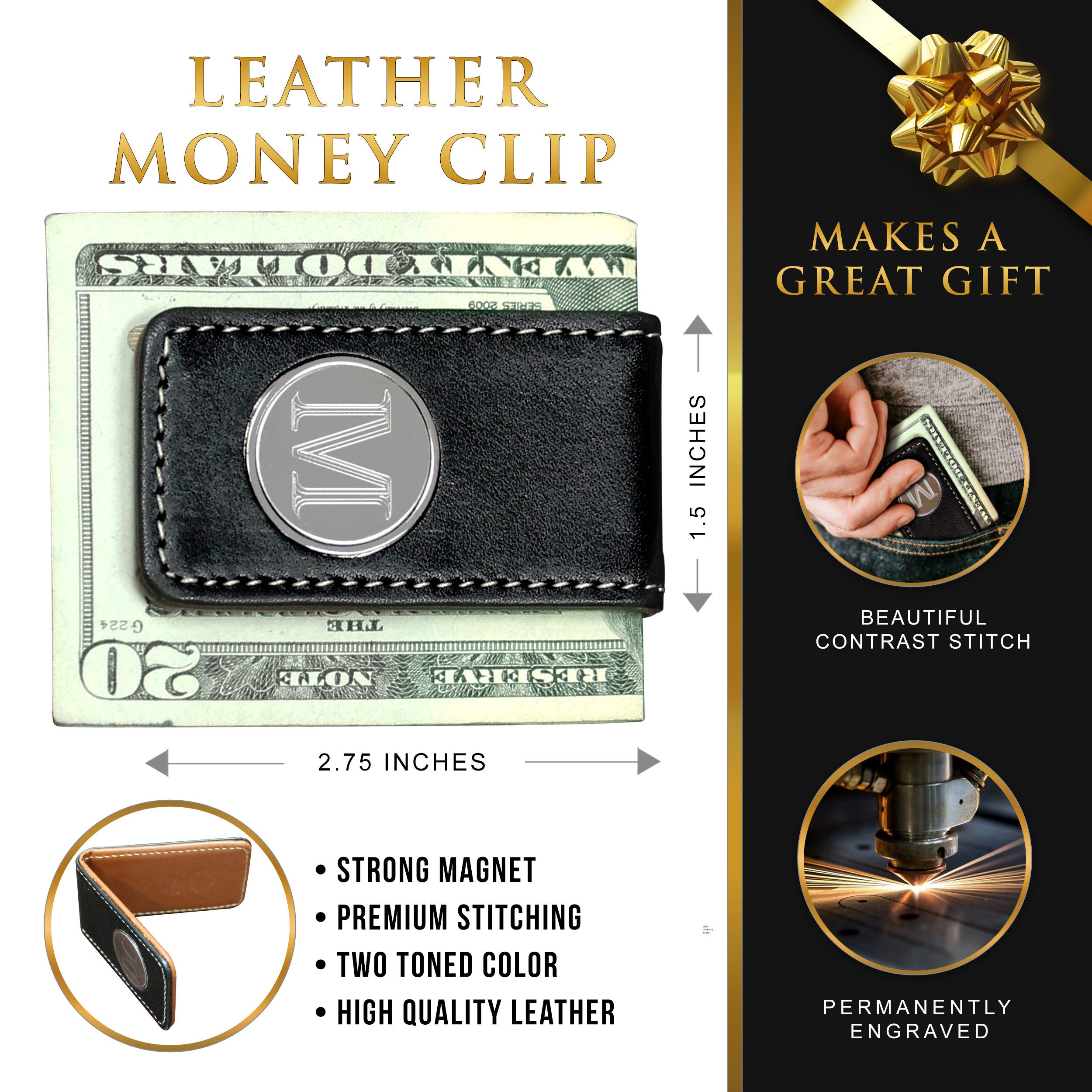 Personalized Money Clip Money Clip Minimalist Money Clip for - Etsy