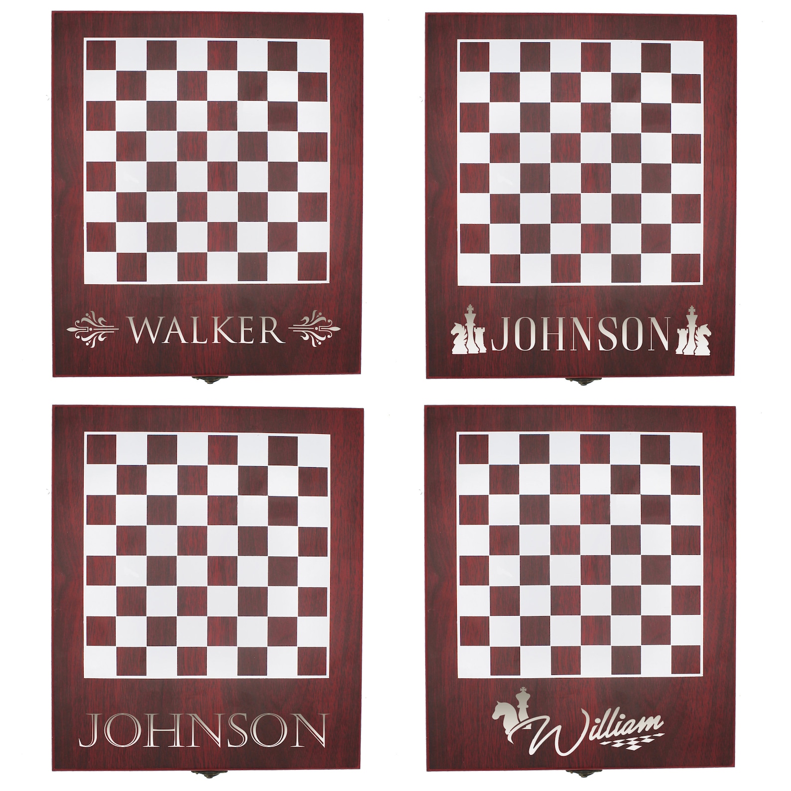 Personalized Chess Set, Engraved Chess Board, Custom Travel Chess Set ...