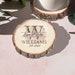 Engraved Log Coasters for Wedding, Personalized Log Coasters Custom ...