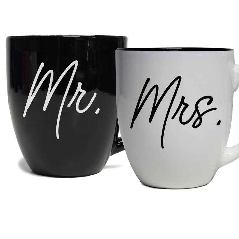 Mr and Mrs Coffee Mugs - Etsy
