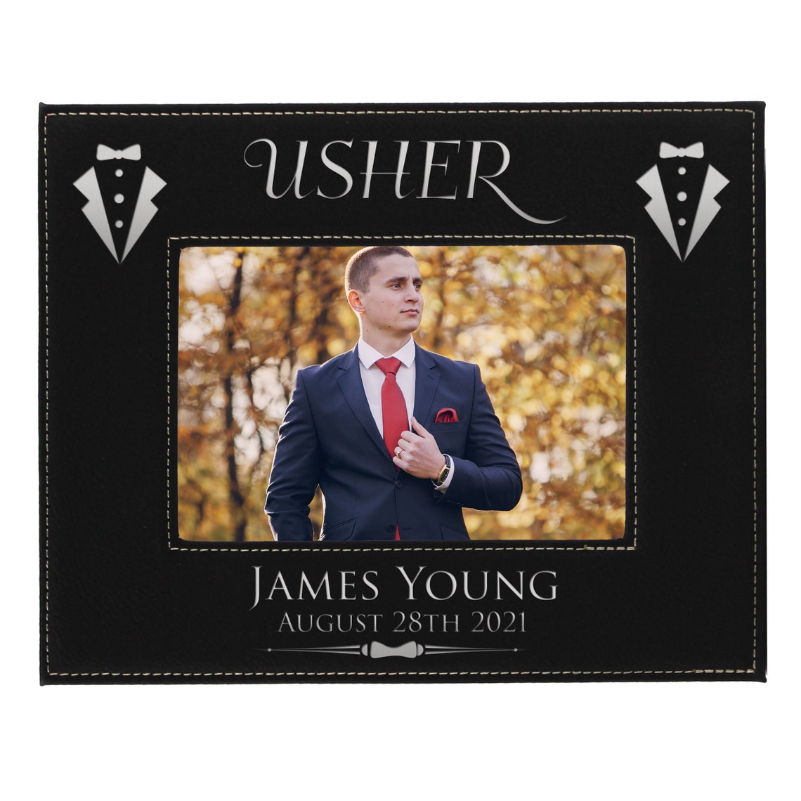 Groomsmen Frame Best Man Picture Frame Groomsman Picture | Etsy