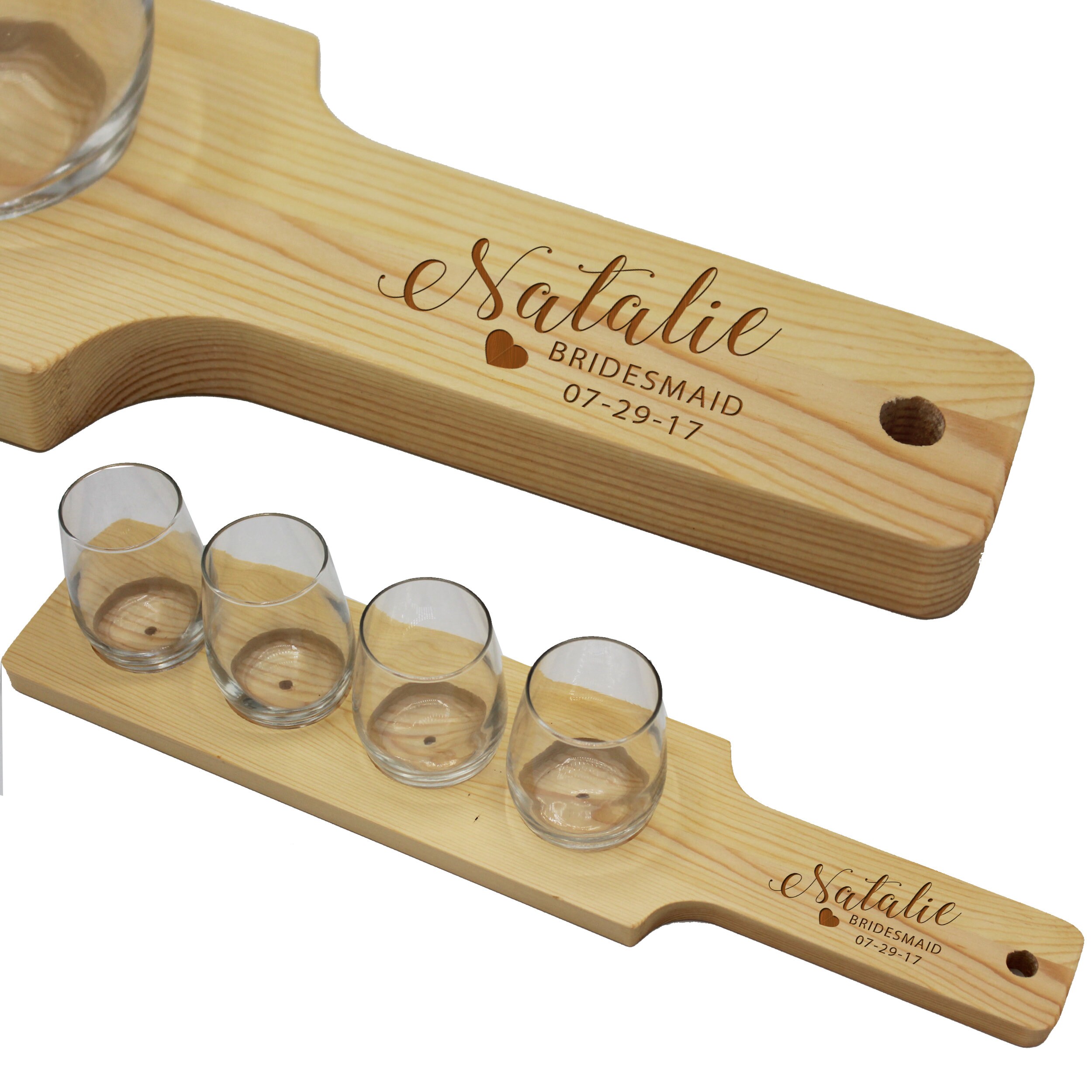 Custom Wine Tasting Set Engraved Wine Flight Monogrammed | Etsy