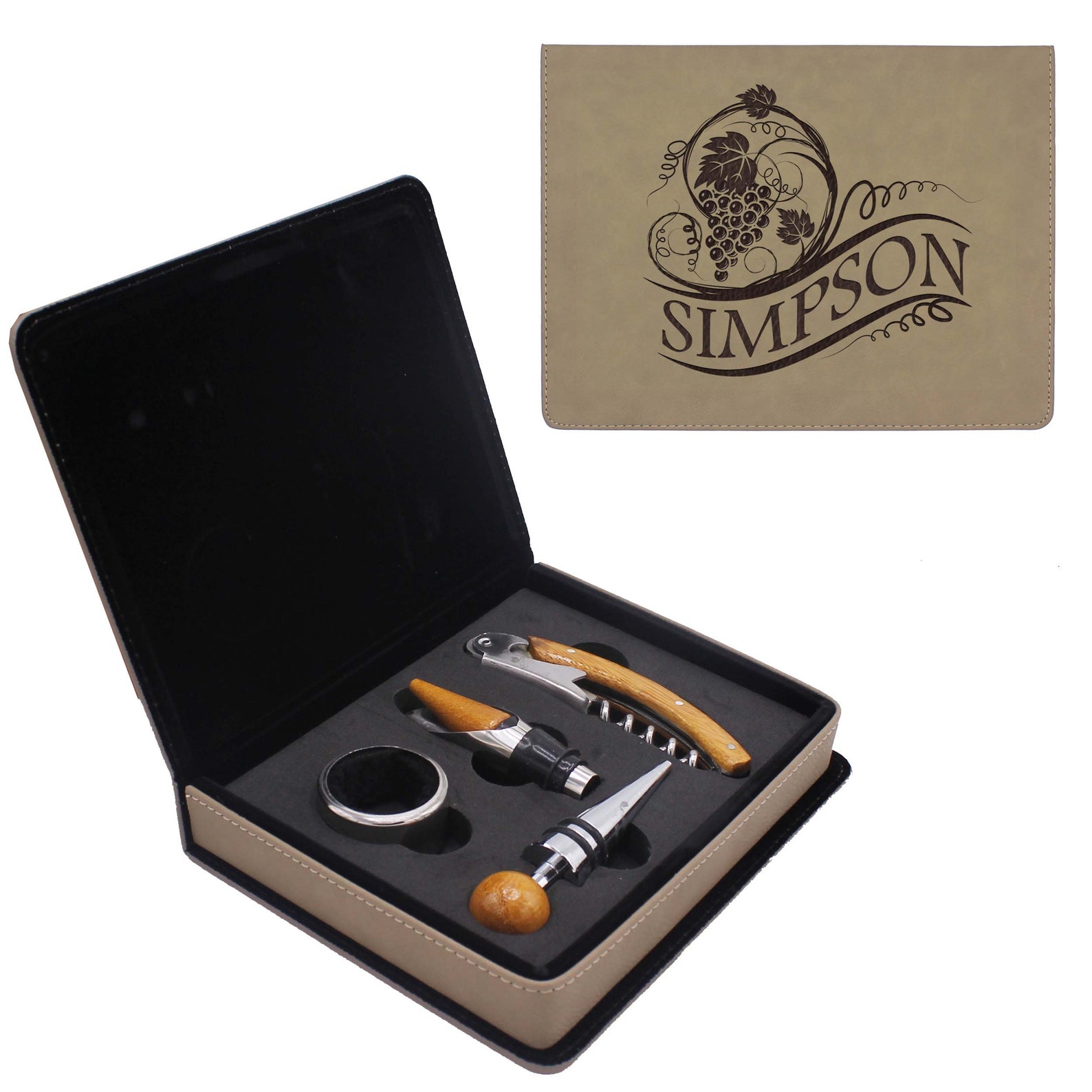 Wine Tool Set Wine Gifts for Couple Wine Opener Set Wine - Etsy