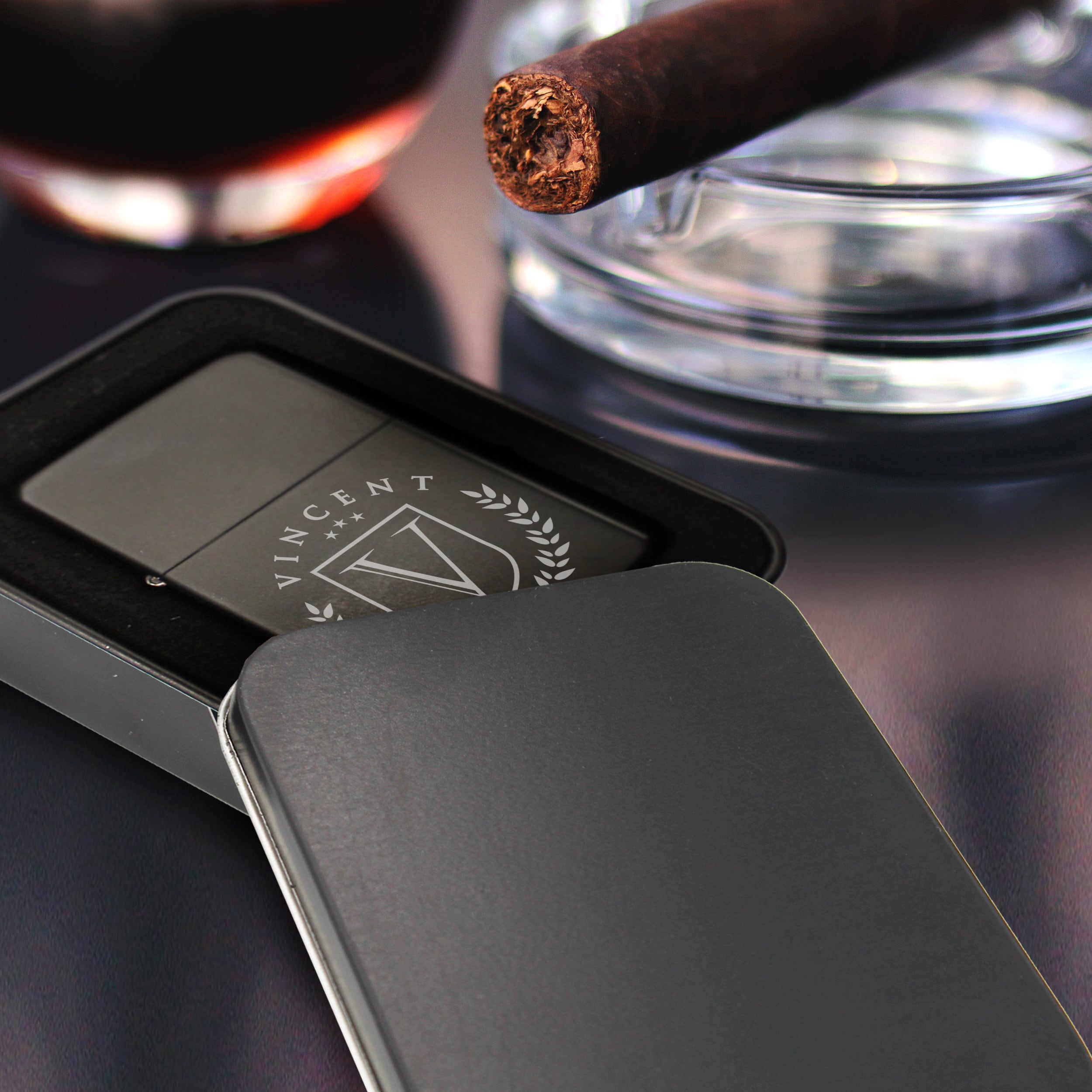 Personalized Cigar Lighter, Lighter Engraved, Custom Lighter, Cigar ...