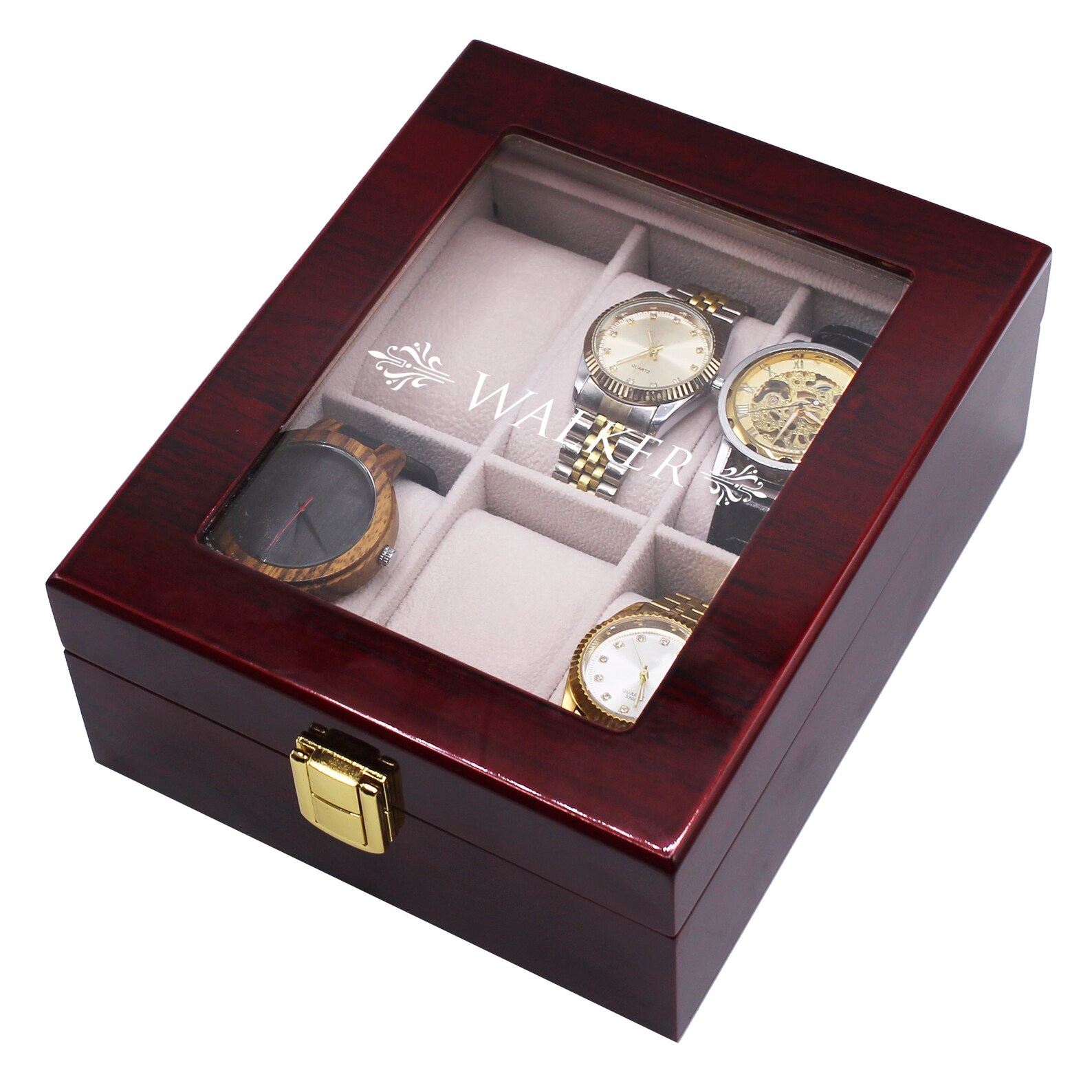 Caja de reloj personalizada Caja de reloj para hombre Caja - Etsy España