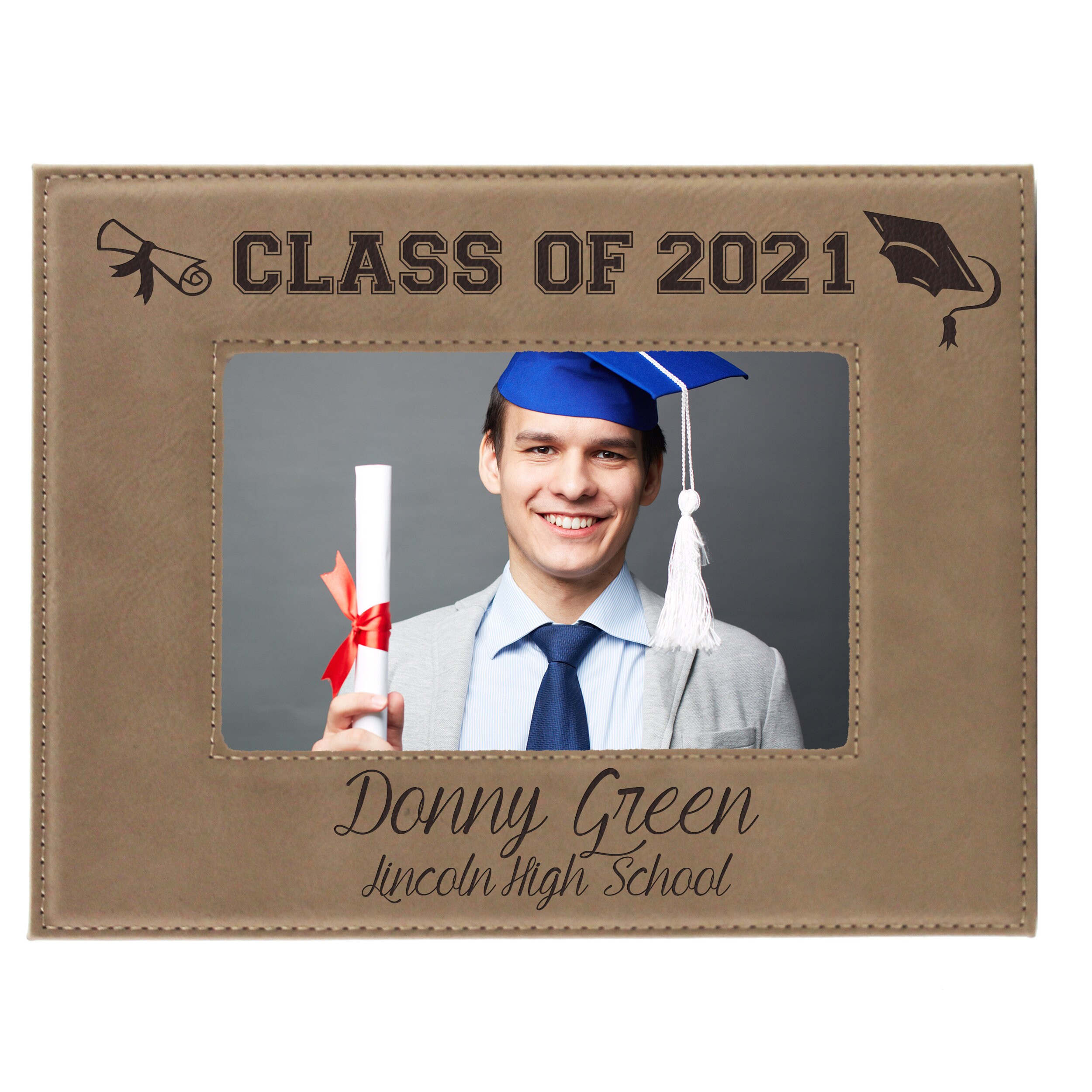 Graduation Picture Frame, Personalized Graduation Gift, Graduation ...