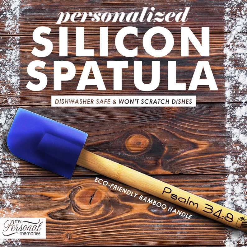 Spatula Silicone Personalized Spatula Kids Cooking Party - Etsy