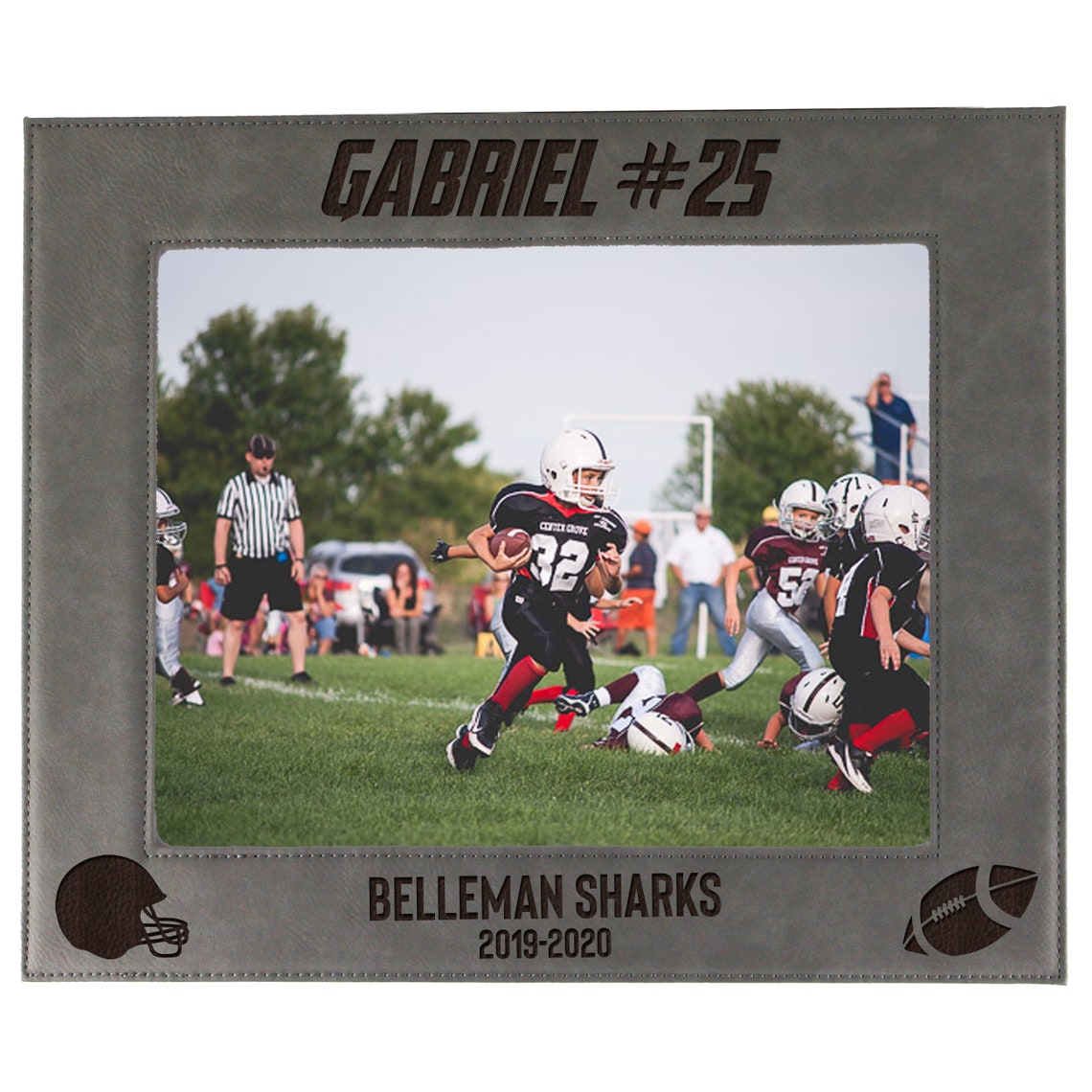 Personalized Football Picture Frame Football Frame Football | Etsy